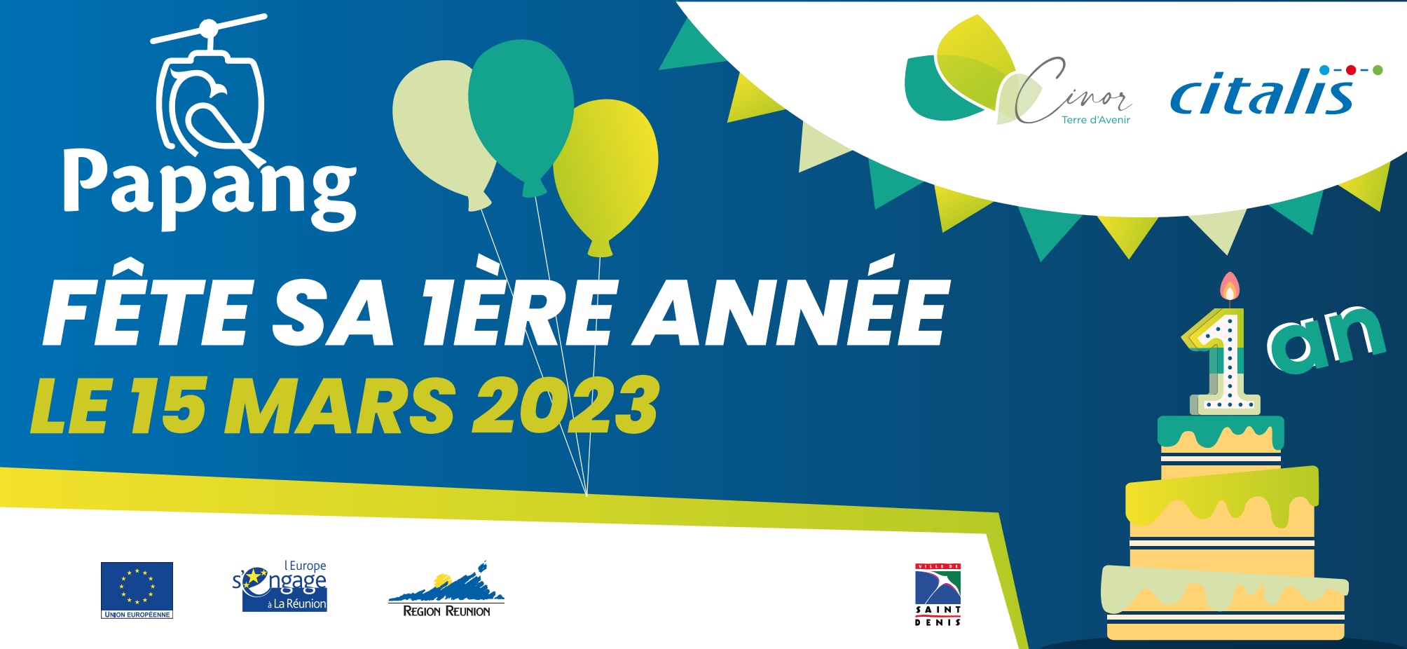 Papang fête sa première année ! – CINOR