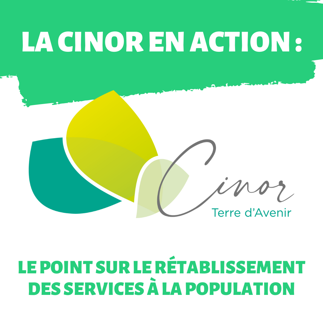 En action : La CINOR se mobilise pour l’après Belal ! – CINOR